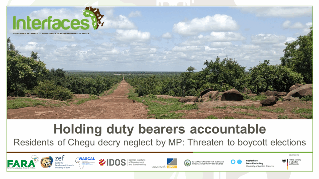 Holding duty bearers accountable: Chegu community – sustainable ...