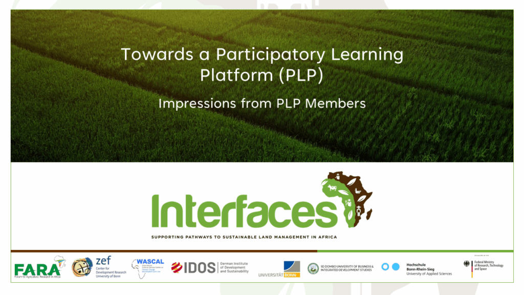 Towards a Participatory Learning Platform (PLP): Impressions from PLP ...